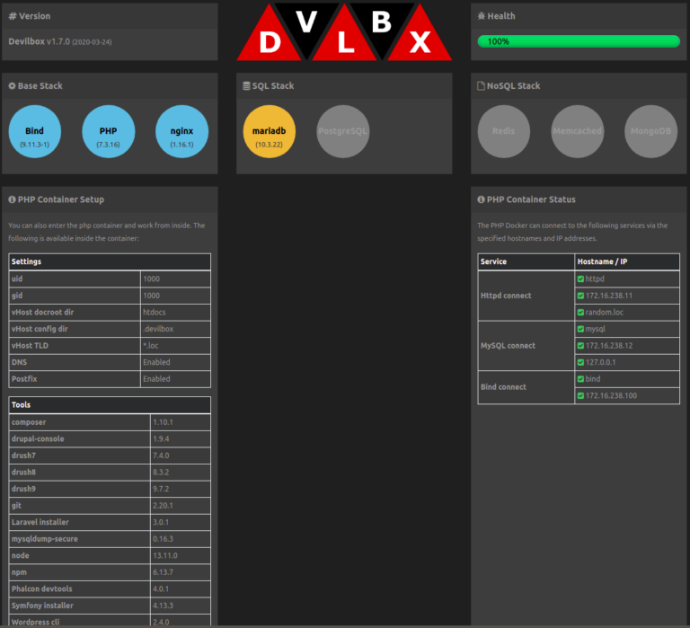 ¿Cómo crear un entorno de desarrollo para Laravel con Devilbox?